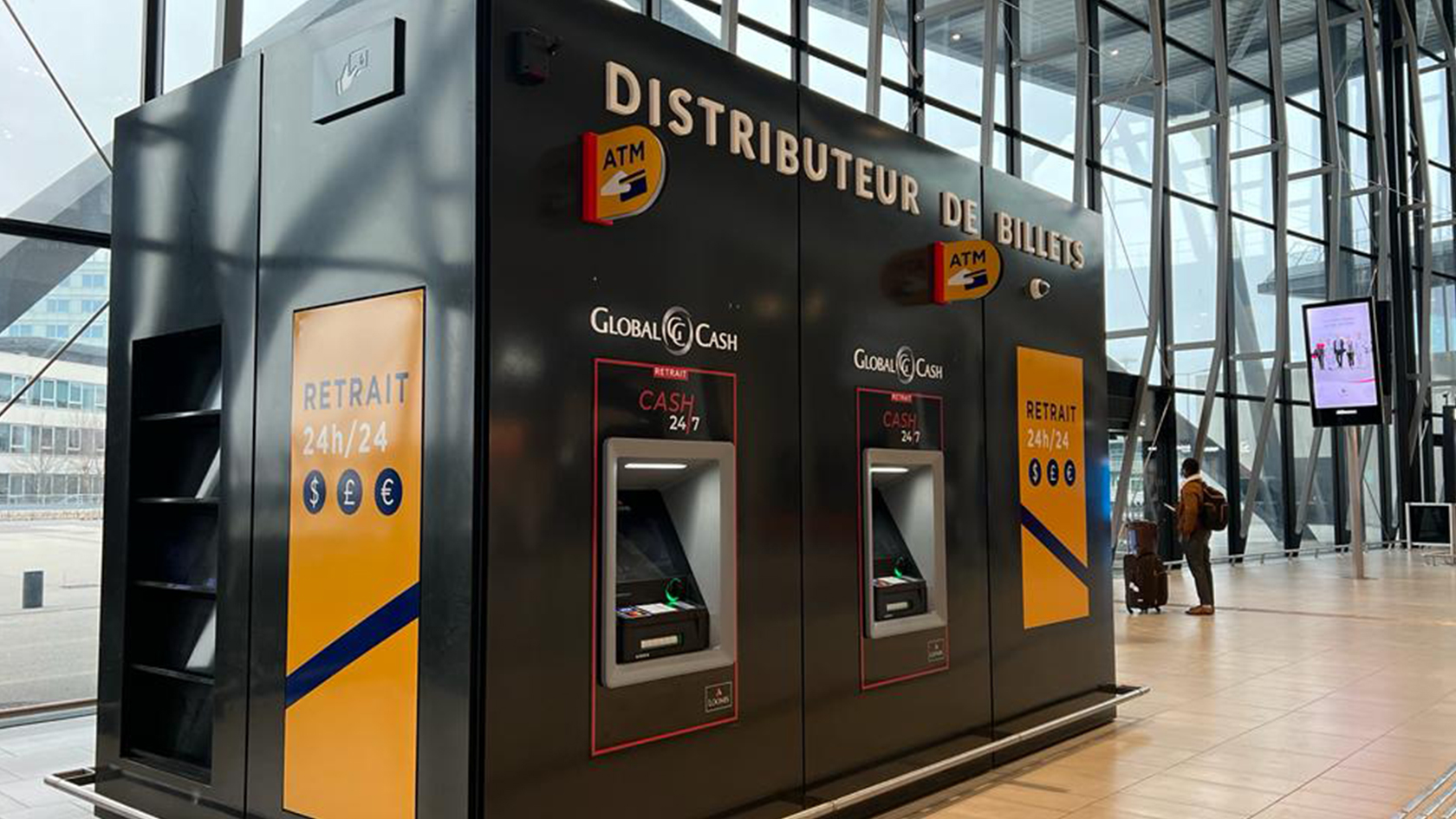 Distributeurs de billet Aéroport Lyon | Lyon Aéroport